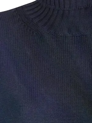 ARCHIVIO B Sleeveless Roll Neck Sweater - Blue