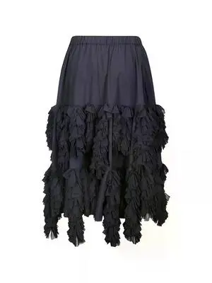 Comme Des Garçons Ruffled Tiered Skirt