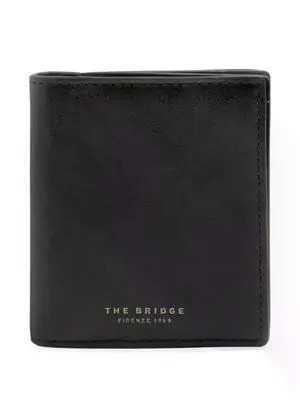 THE BRIDGE Lupo Leather Wallet - Black