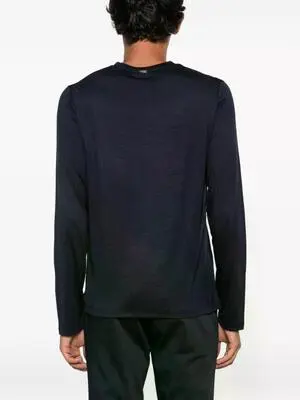 Herno Logo-plaque Long-sleeves T-shirt