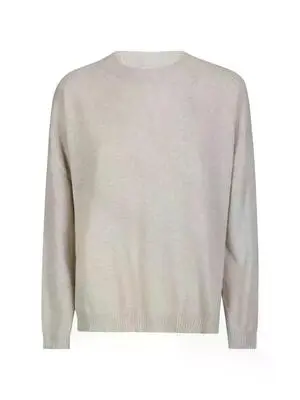 ARCHIVIO B Cashmere Drop-shoulder Sweater - Neutrals
