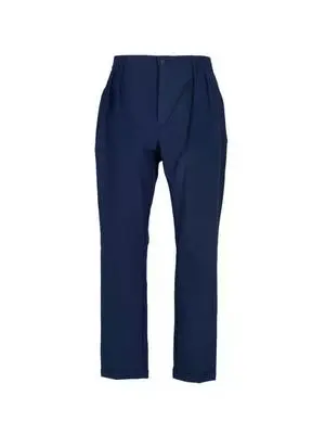 04651 / A TRIP IN A BAG Pleated Turn-up Trousers - Blue