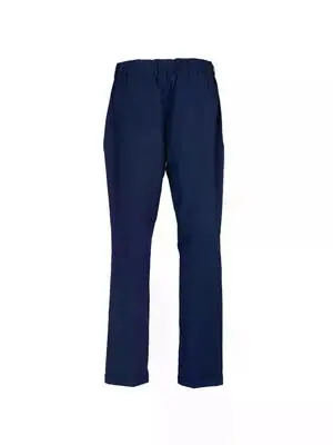 04651 / A TRIP IN A BAG Pleated Turn-up Trousers