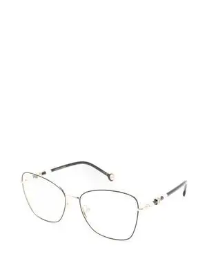 Carolina Herrera Logo-plaque Glasses