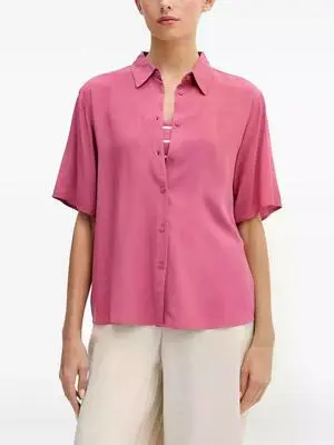 BENETTON Short Sleeve Button-down Shirt