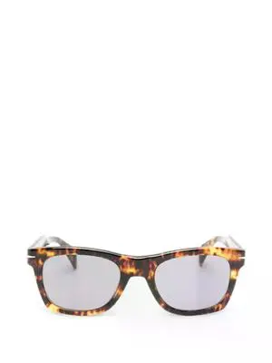 DB EYEWEAR BY DAVID BECKHAM Tortoiseshell-effect Square-frame Sunglasses - Brown