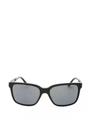 Versace Rectangle-frame Sunglasses - Black