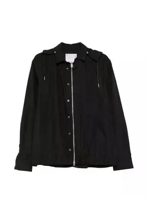 Sacai Zip-up Hooded Lightweight Jacket