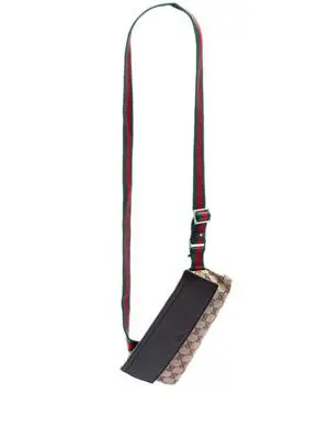 Gucci 2016-2026 Gg Canvas Web Crossbody Bag - Neutrals