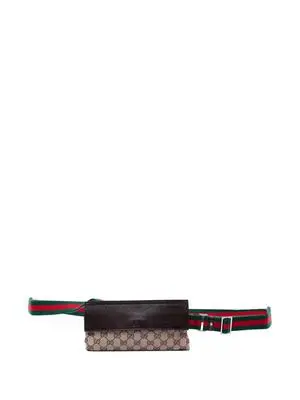 Gucci 2016-2026 Gg Canvas Web Crossbody Bag