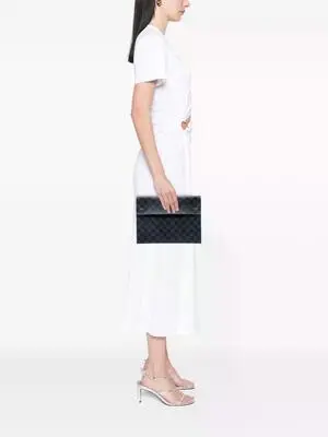 LOUIS VUITTON Damier Graphite Alpha Pochette Gm Clutch Bag