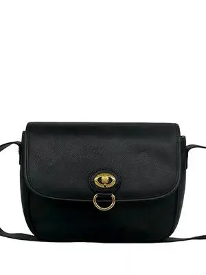 Burberry 20th Century Leather Crossbody Bag - Black