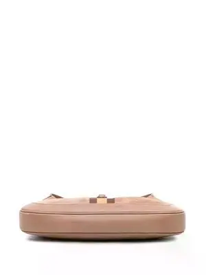 Gucci Suede Web Jackie Shoulder Bag