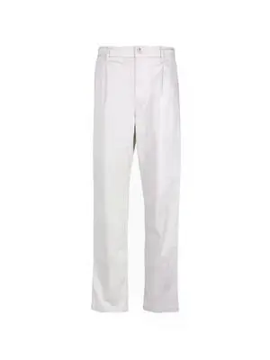 Onia Pleated Elasticated-waist Trousers - Neutrals