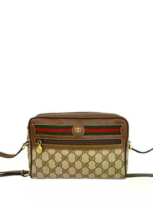 Gucci 20th Century Gg Supreme Web Crossbody Bag - Neutrals