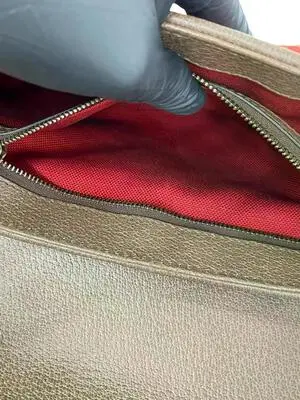 Gucci Gg Marmont Houndstooth Tweed Shoulder Bag