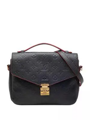LOUIS VUITTON 2018 Monogram Empreinte Pochette Metis Satchel