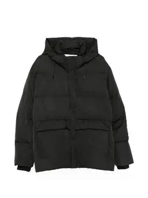 Iceberg Hooded Puffer Jacket - Black