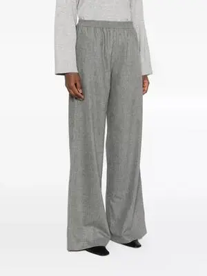 Fabiana Filippi Elasticated-waist Wide-leg Trousers