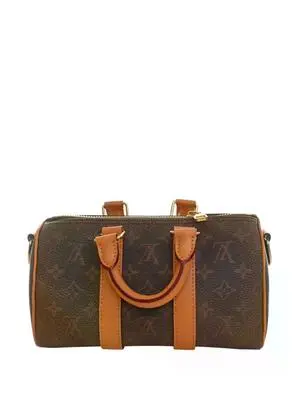 LOUIS VUITTON 2021-2024 Monogram Dust Keepall Bandouliere 25 Satchel