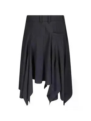 NICCOLO PASQUALETTI Nave Asymmetric Mini Skirt