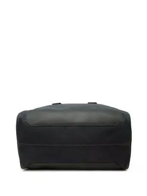 Hermès Canvas And Leather Travel Bag