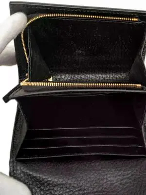 Gucci 2000-2026 Medium Bicolor Gg Marmont And Gg Supreme Compact Wallet Small Wallets