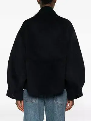 Erika Cavallini Point-collar Double-breasted Jacket