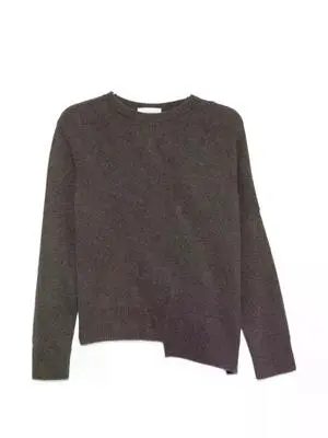 Liviana Conti Crew-neck Sweater - Brown