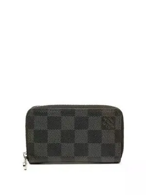 LOUIS VUITTON 2011 Damier Graphite Zippy Coin Pouch - Black