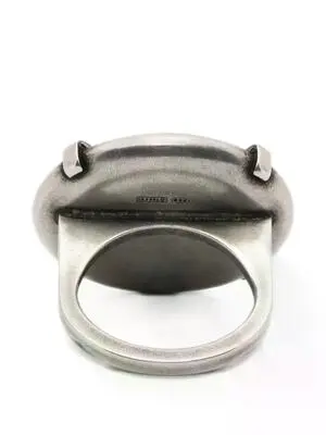 ANN DEMEULEMEESTER Glass-covered Beaded Ring