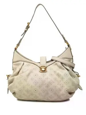 LOUIS VUITTON 2009 Monogram Mahina Xs Crossbody Bag