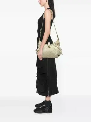 LOUIS VUITTON 2009 Monogram Mahina Xs Crossbody Bag