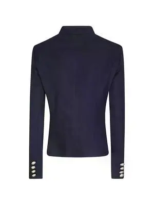 CINI Double-breasted Jacket With High Neck