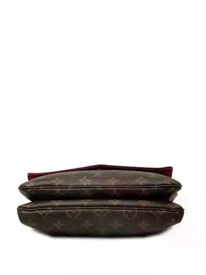 LOUIS VUITTON Monogram Canvas Twinset Crossbody Bag - Brown