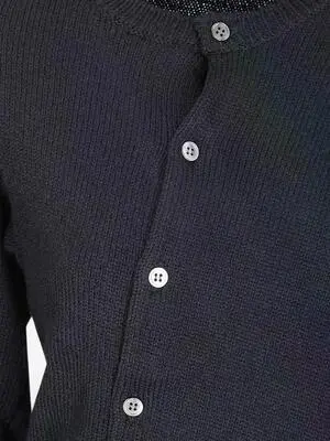 Comme Des Garçons Asymmetric Button-up Sweater