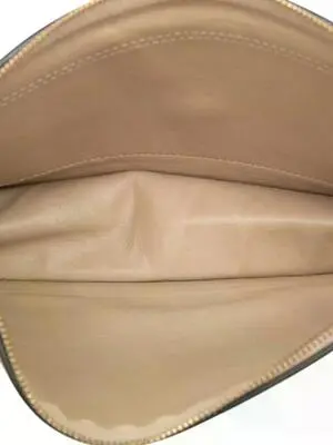 Celine 2012-2018 Tricolor Leather Pocket Envelope Zip Crossbody Bag