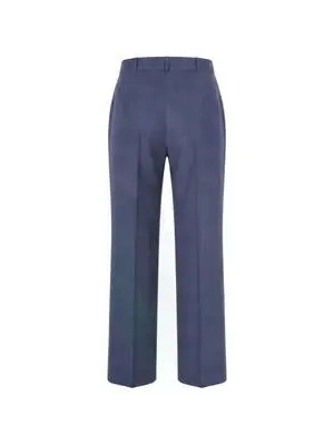 Max Mara Virgin-wool Straight-leg Trousers