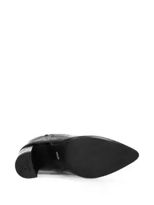 MEXX Kianna Snakeskin Effect Ankle Boots