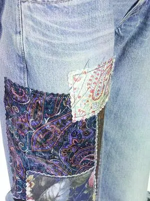 Junya Watanabe Patchwork Distressed Jeans