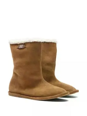Casadei Suede Ankle Boots