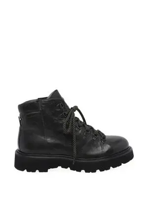 PAWELK'S Lace-up Leather Boots