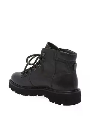 PAWELK'S Lace-up Leather Boots