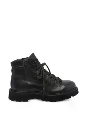 PAWELK'S Lace-up Leather Boots