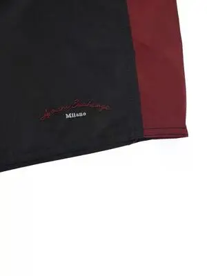 Armani Exchange Logo Embroidered Swim Shorts