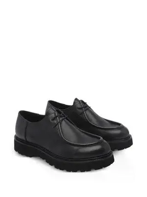 PAWELK'S Leather Derby Shoes