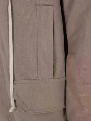 Rick Owens Twill Parka Coat
