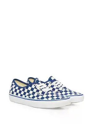 VANS Authentic Checkerboard Sneakers - Blue