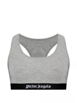 Palm Angels Logo-underband Racerback Top