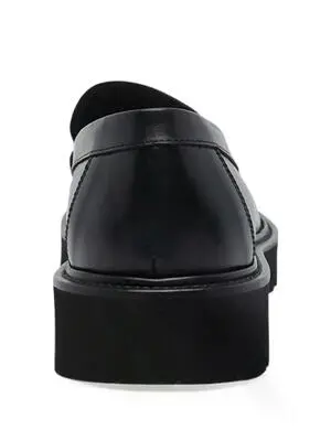 PAWELK'S Penny-slot Leather Loafers